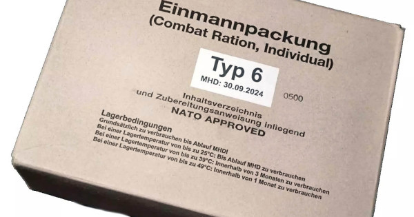 German, mre 24hr Bundeswehr