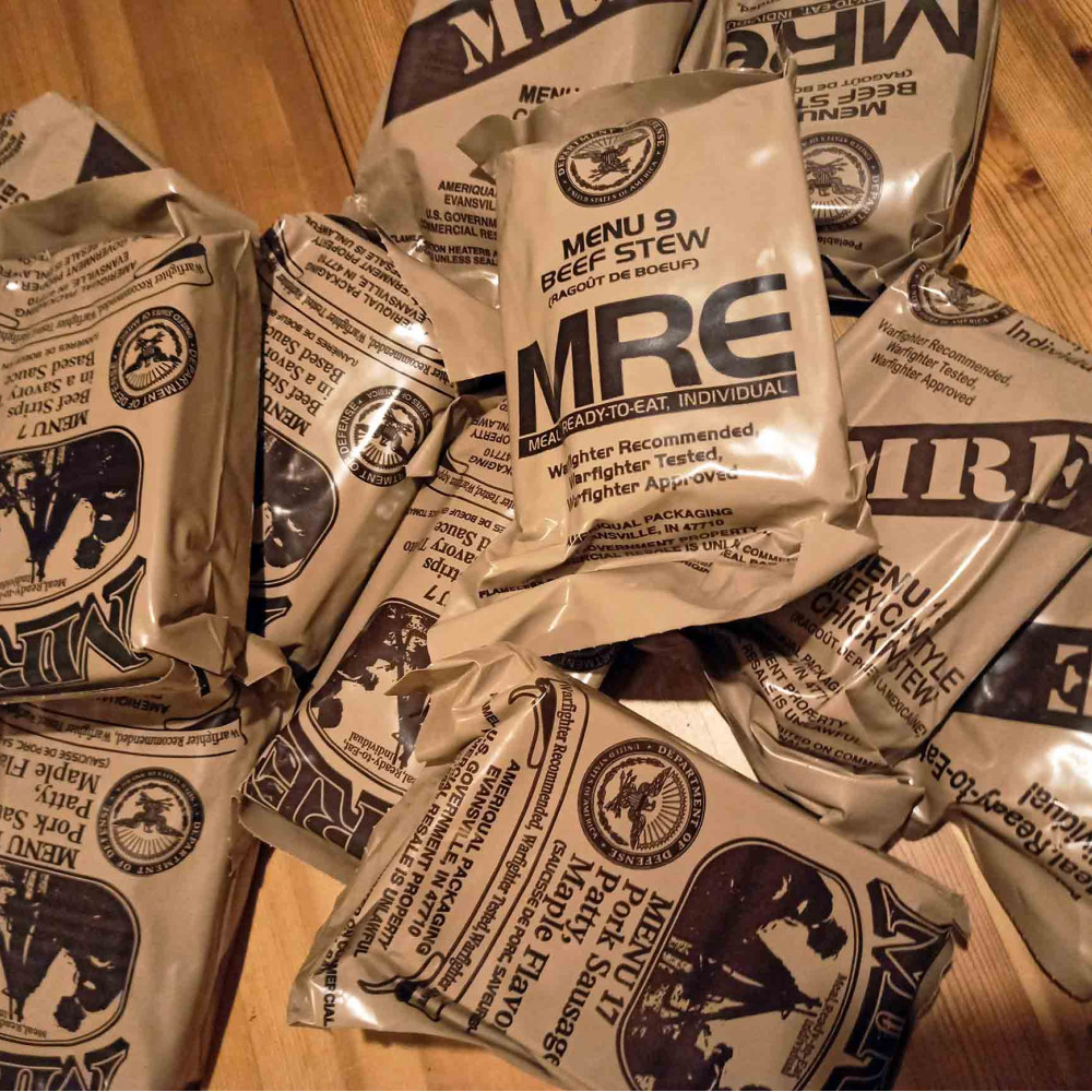 US MRE Type B Case - 12 Menus (13-24)