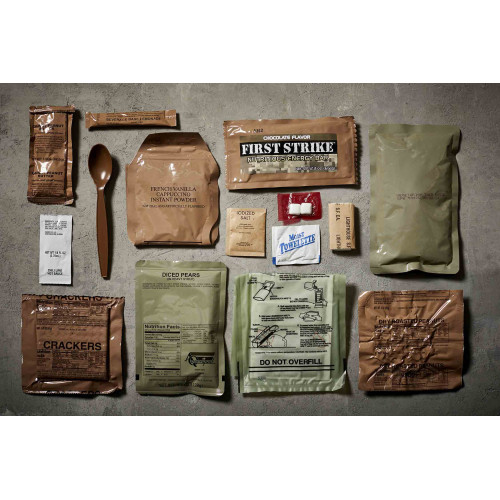UK British MRE Ration Packs - 24Hr Meals with 4000 Kcal