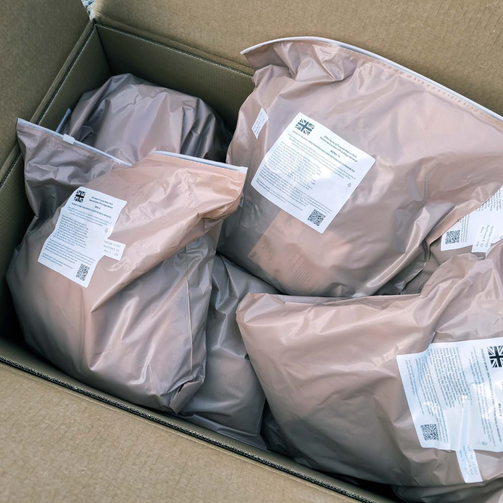 UK British MRE Ration Packs - 24Hr Meals with 4000 Kcal