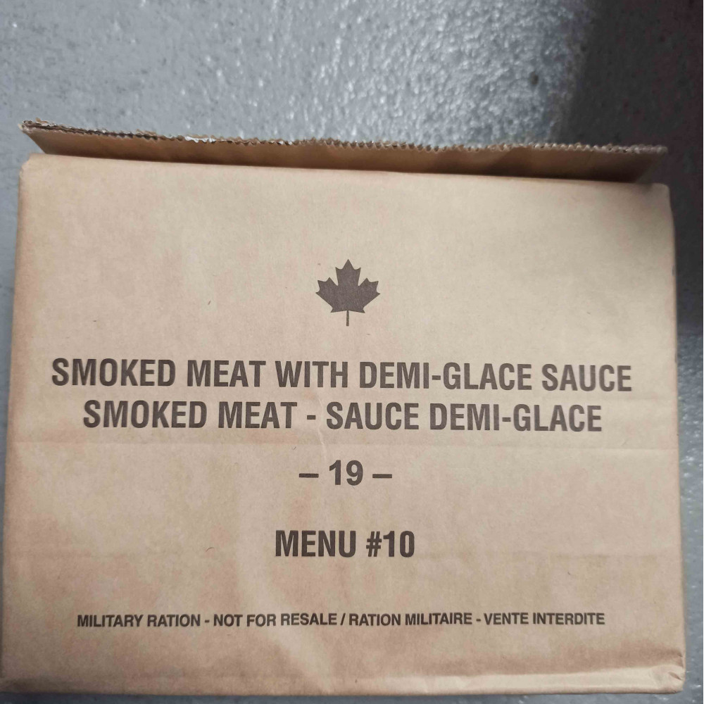 Canadian IMP - 8hr Ration Pack with Rare Menus