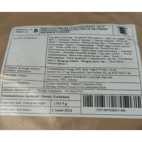 MRE4You.uk Foreign International MRE Combat Rations Meals ready to eat