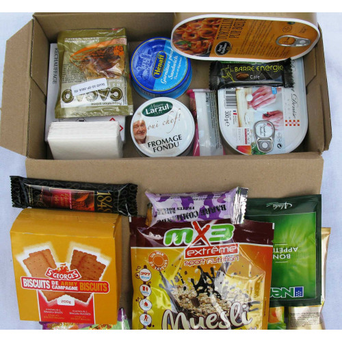 UK British 24H MRE Case - 10 Ration Packs for 10 Days