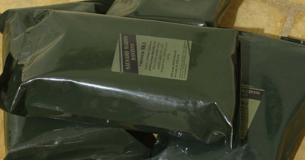 Lithuanian Army MRE combat ration One pack